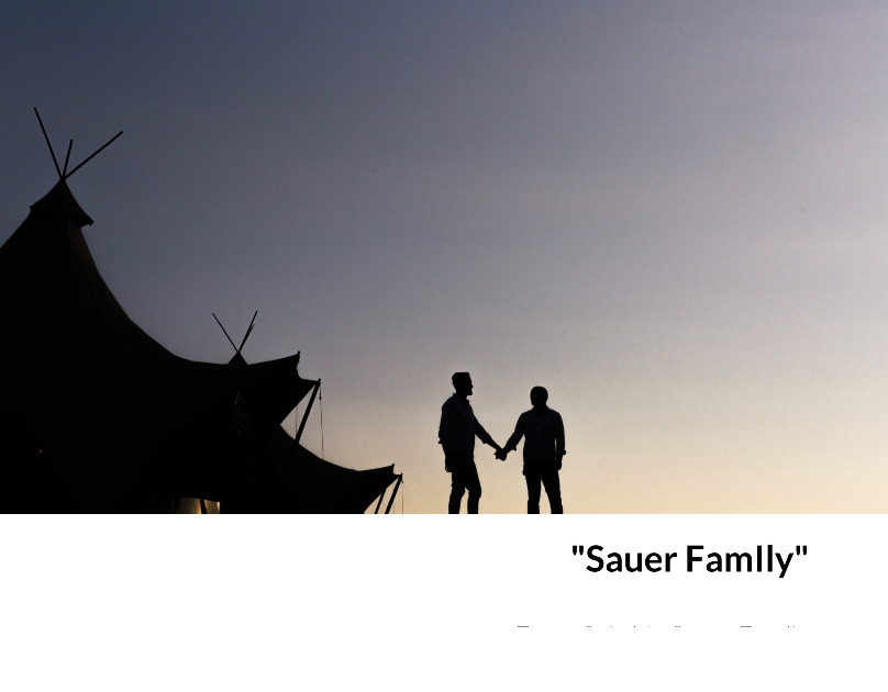Sauer Family - Designer Photo Calendar - PrestoPhoto