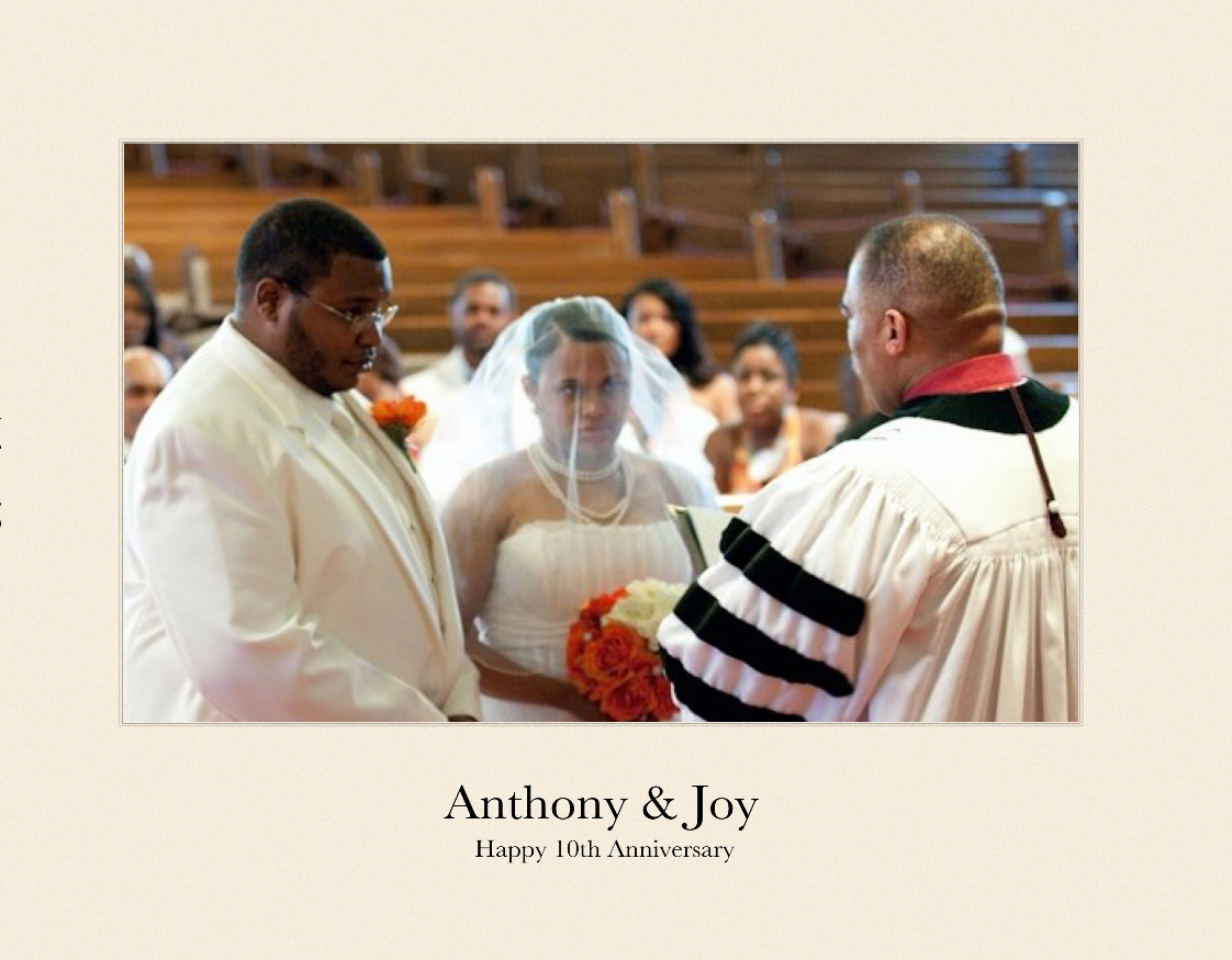 Anthony & Joy - Apple iPhoto - PrestoPhoto