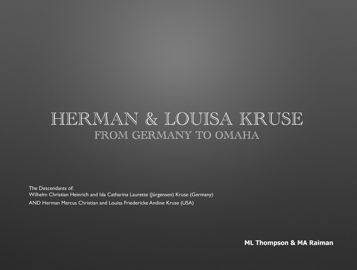 Herman & Louisa Kruse - Apple Keynote - PrestoPhoto