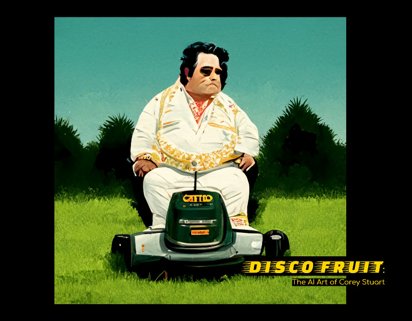 DISCO FRUIT: The AI Art of Corey Stuart - Designer - PrestoPhoto