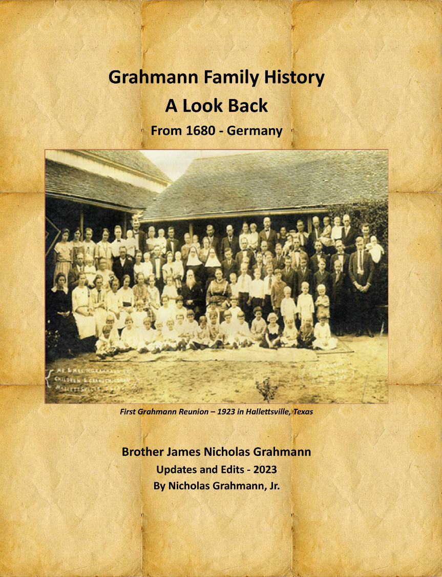 Grahmann Family History Update 2023 - Microsoft Word - PrestoPhoto