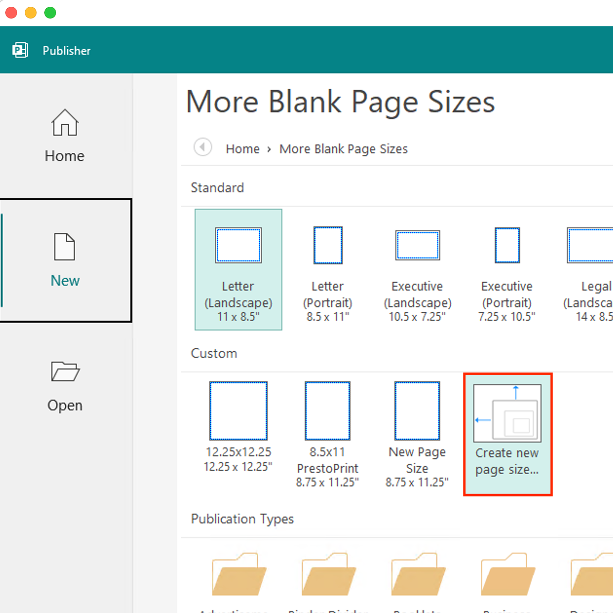 Microsoft Publisher